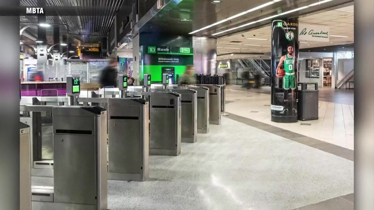 Electronic fare gates installed in North Station - Boston News, Weather ...