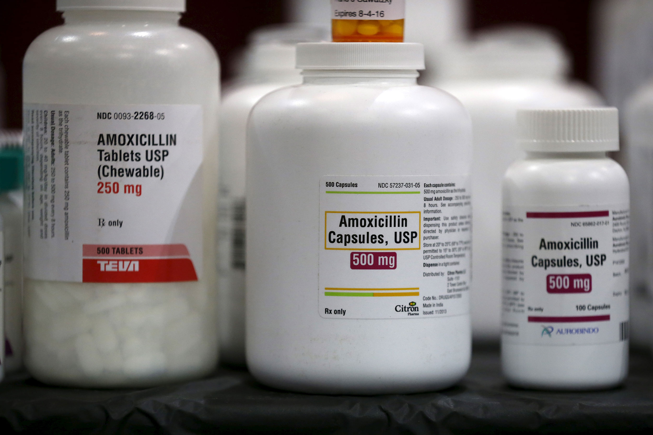 Some forms of popular antibiotic amoxicillin in short supply, likely ...