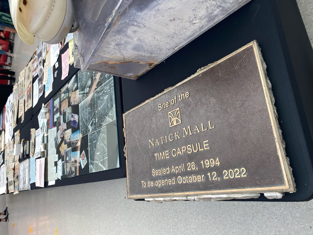 Flying car predictions, vinyl records among contents of Natick Mall ...