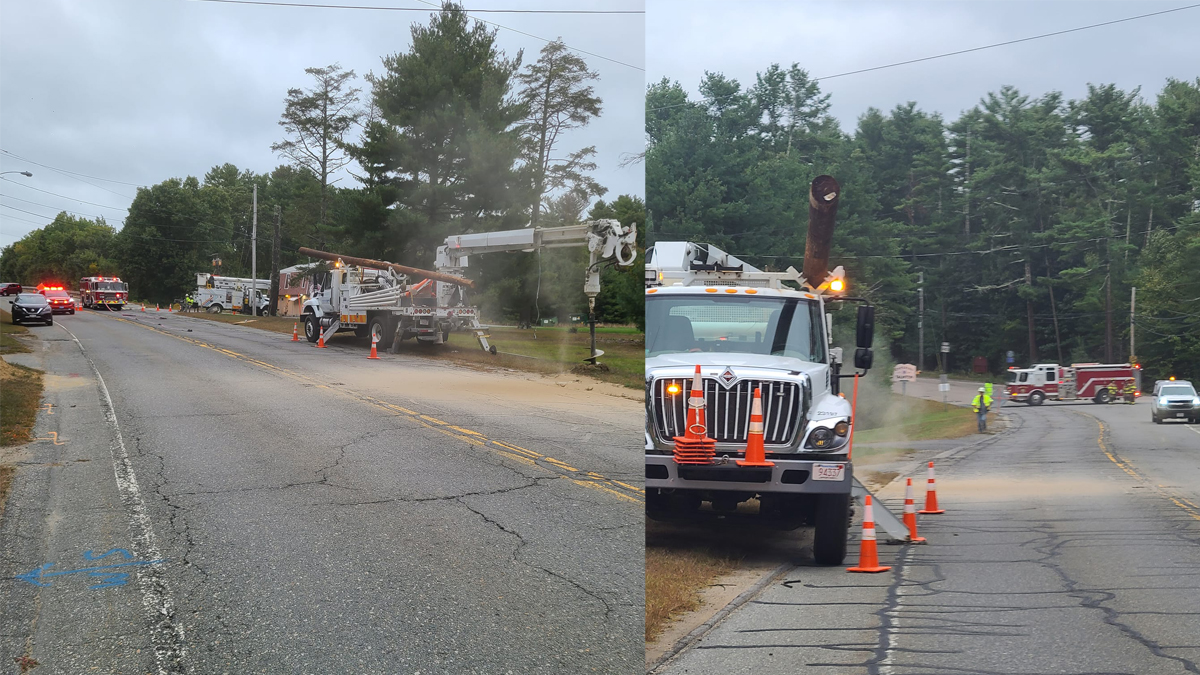 Gas leak reported on Route 140 in Norton - Boston News, Weather, Sports ...