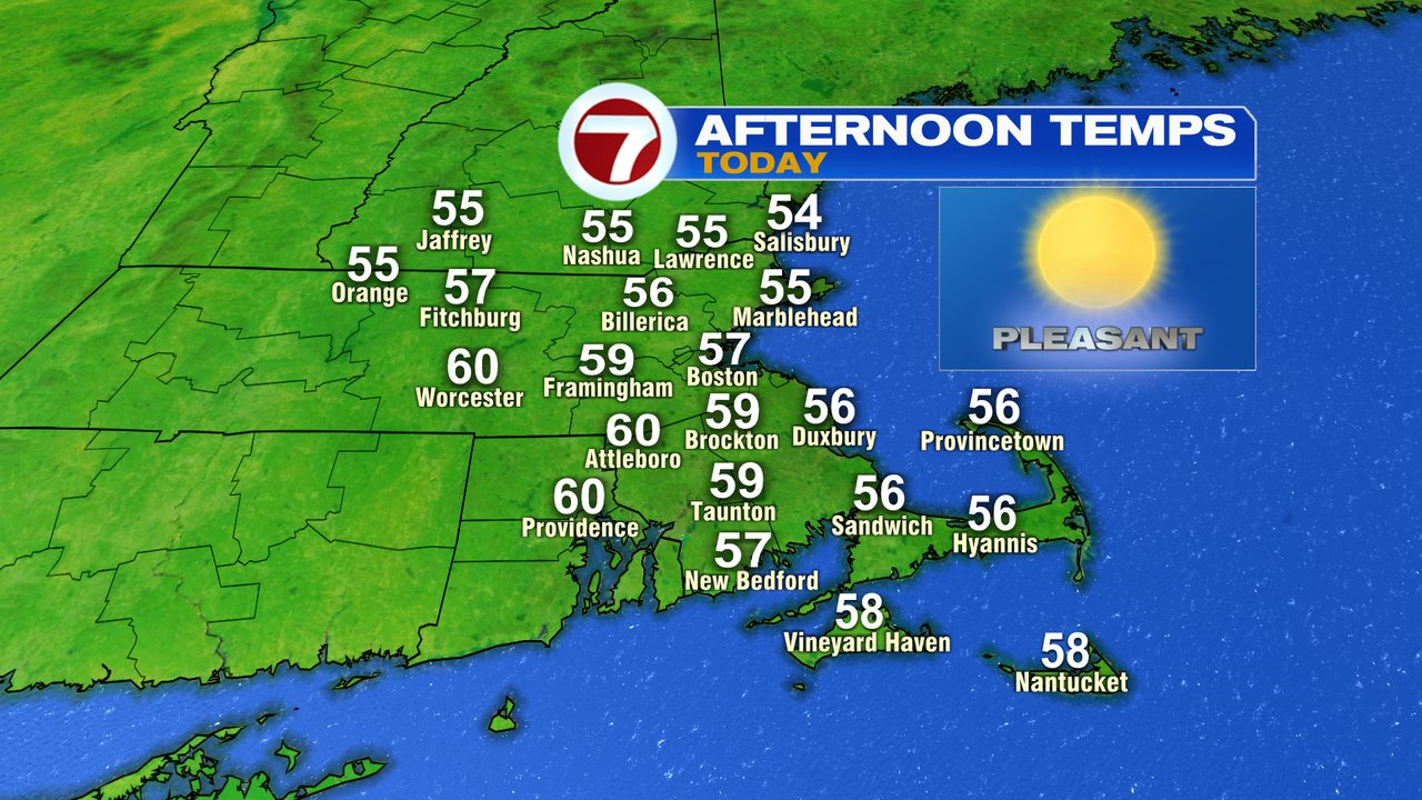 Pleasant fall weather this weekend - Boston News, Weather, Sports ...