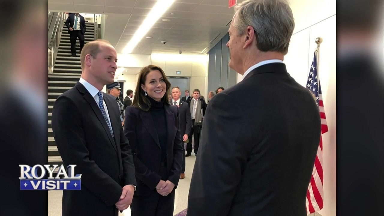 William and Kate arrive in Boston for three-day visit and Earthshot ...