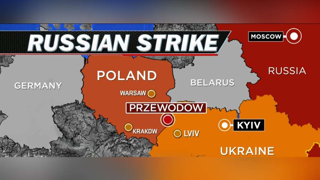 Reports: Two killed as Russian missiles cross into Poland during strike ...