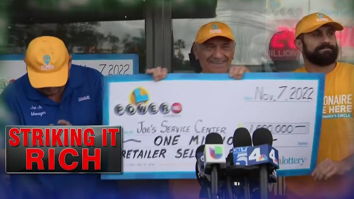Shop owner scores $1 million bonus for selling the winning Powerball ...