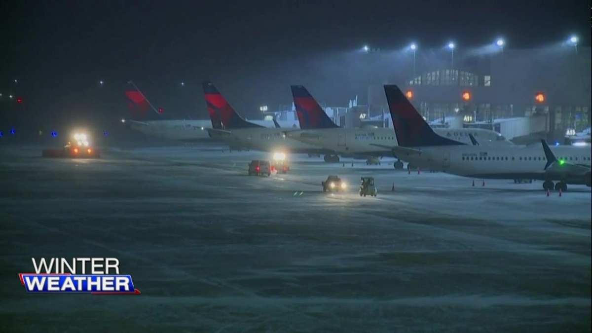 Massive winter storm brings frigid temps, snow and ice to US - Boston ...