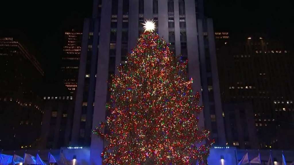 Rockefeller Center Christmas Tree Lighting Kicks Off Holiday Season In