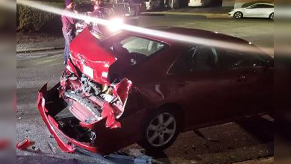 Driver smashes into parked cars in Chelsea - Boston News, Weather ...