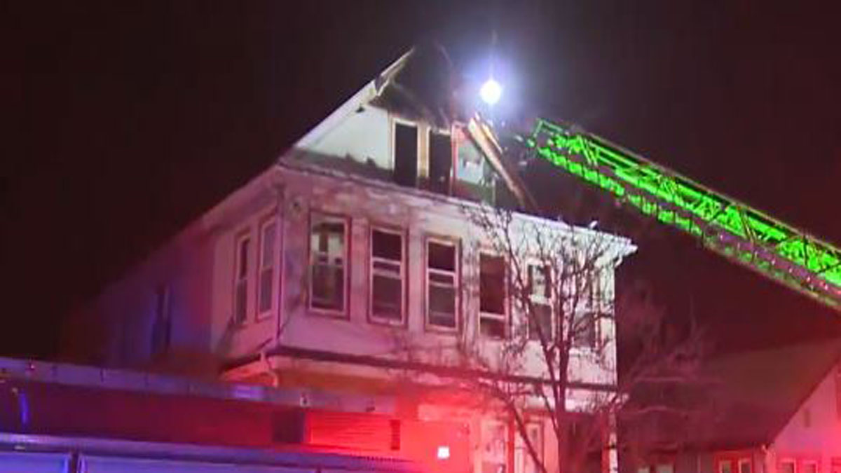 2 firefighters hurt, 9 people displaced after blaze breaks out in ...