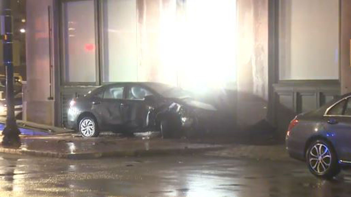 Police respond to crash overnight in Boston - Boston News, Weather ...