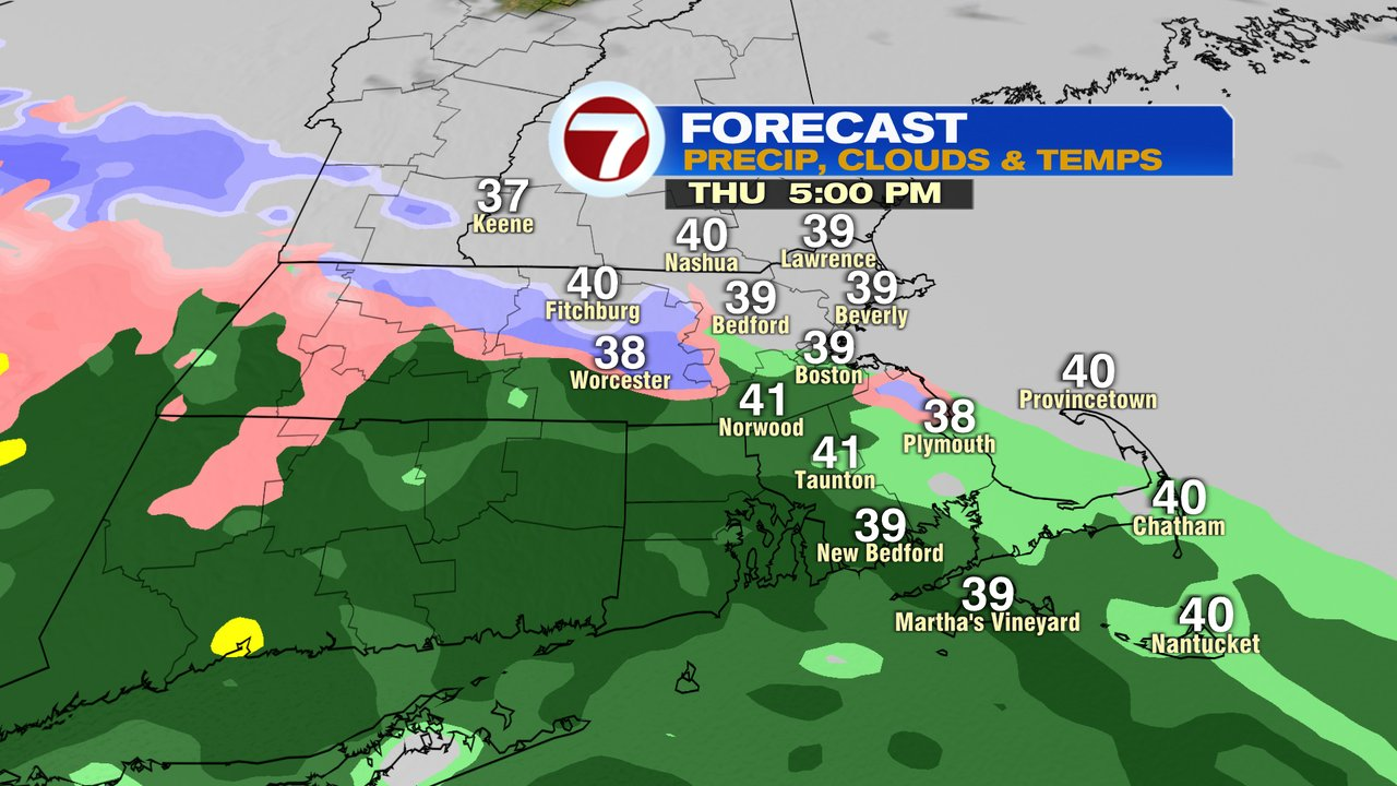 Mild Today, Rain & Snow Ahead - Boston News, Weather, Sports | WHDH 7News
