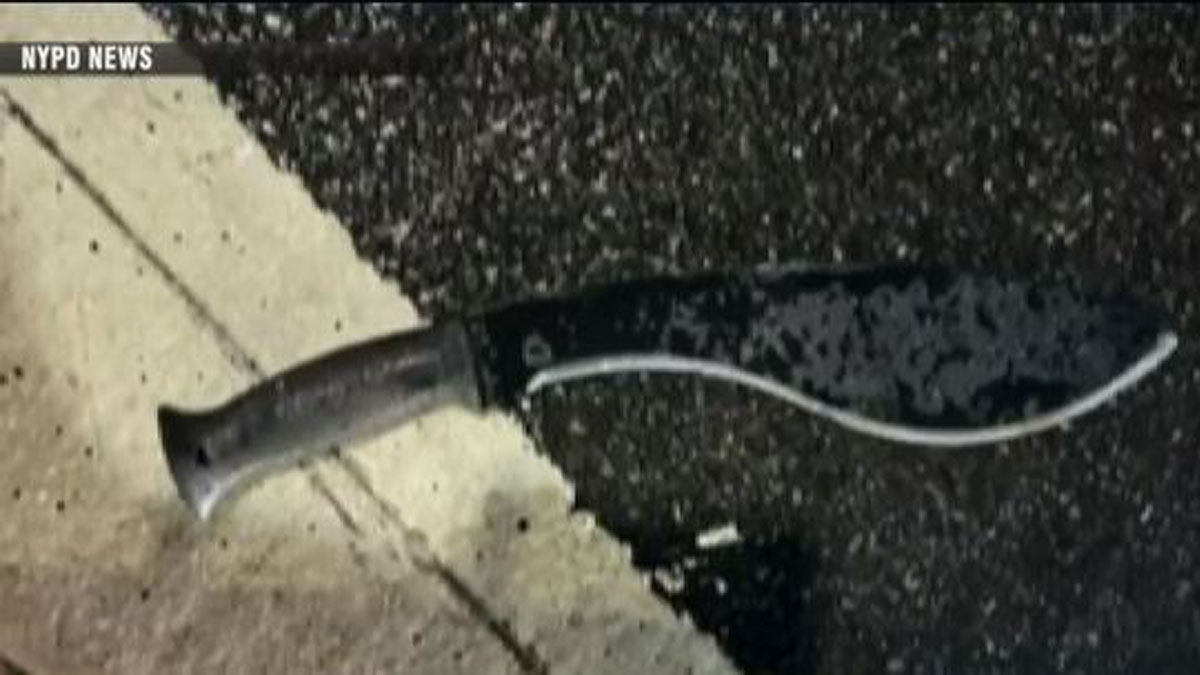 3 NYPD officers injured in machete attack near New Year’s Eve ...