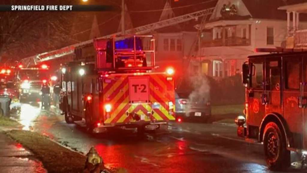 8 displaced after Springfield house fire – Boston News, Weather, Sports ...