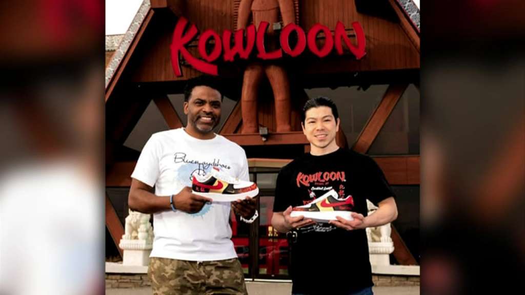 Fine Dining & Footwear: Kowloon Restaurant teams up with artist to ...