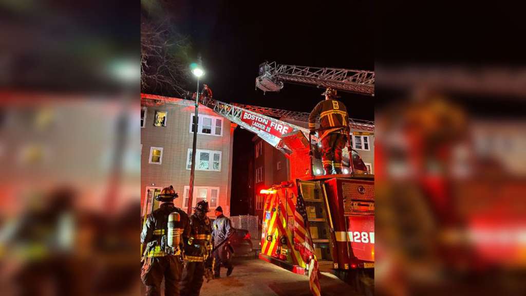 Boston firefighters battle duplex blaze on Hyde Park Avenue – Boston ...