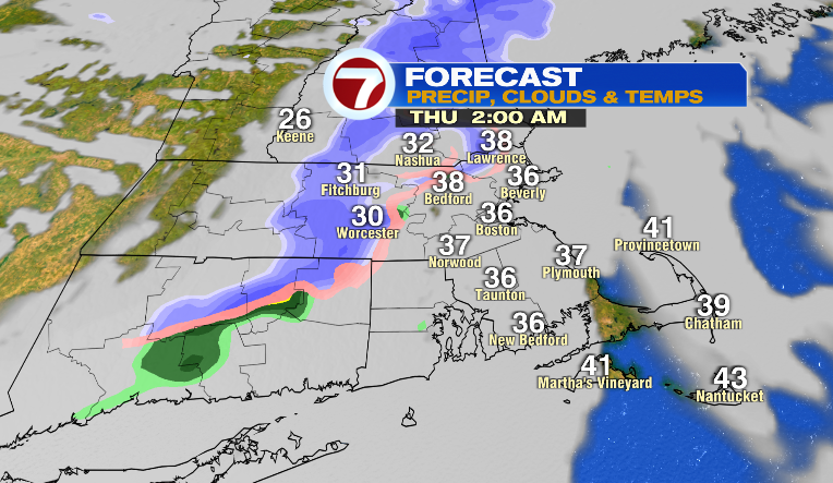 Snow showers overnight, cold wind tomorrow - Boston News, Weather ...