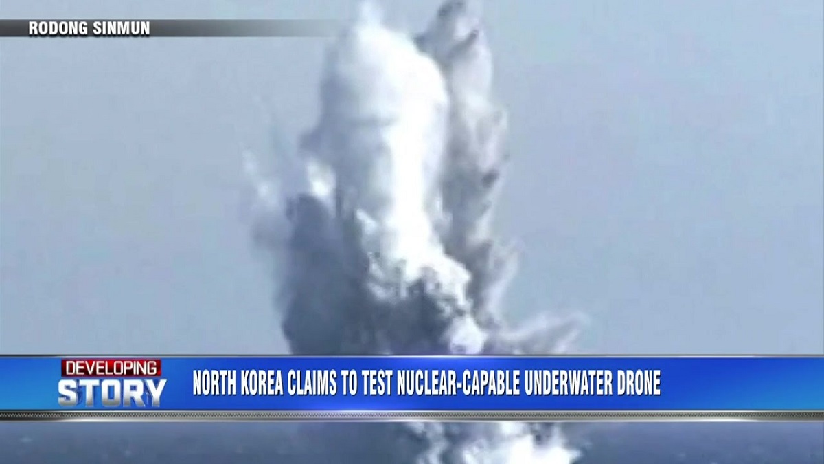 North Korea claims ‘radioactive tsunami’ weapon test at sea - Boston ...