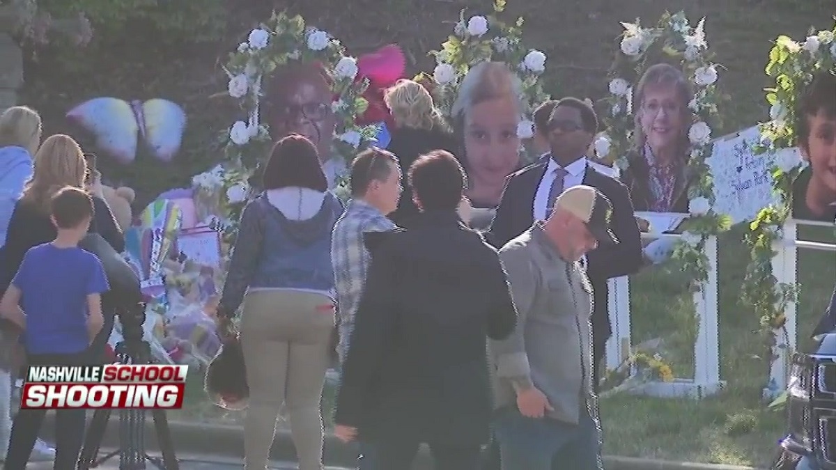 Victims Of Nashville School Shooting Honored In Somber Vigil Boston