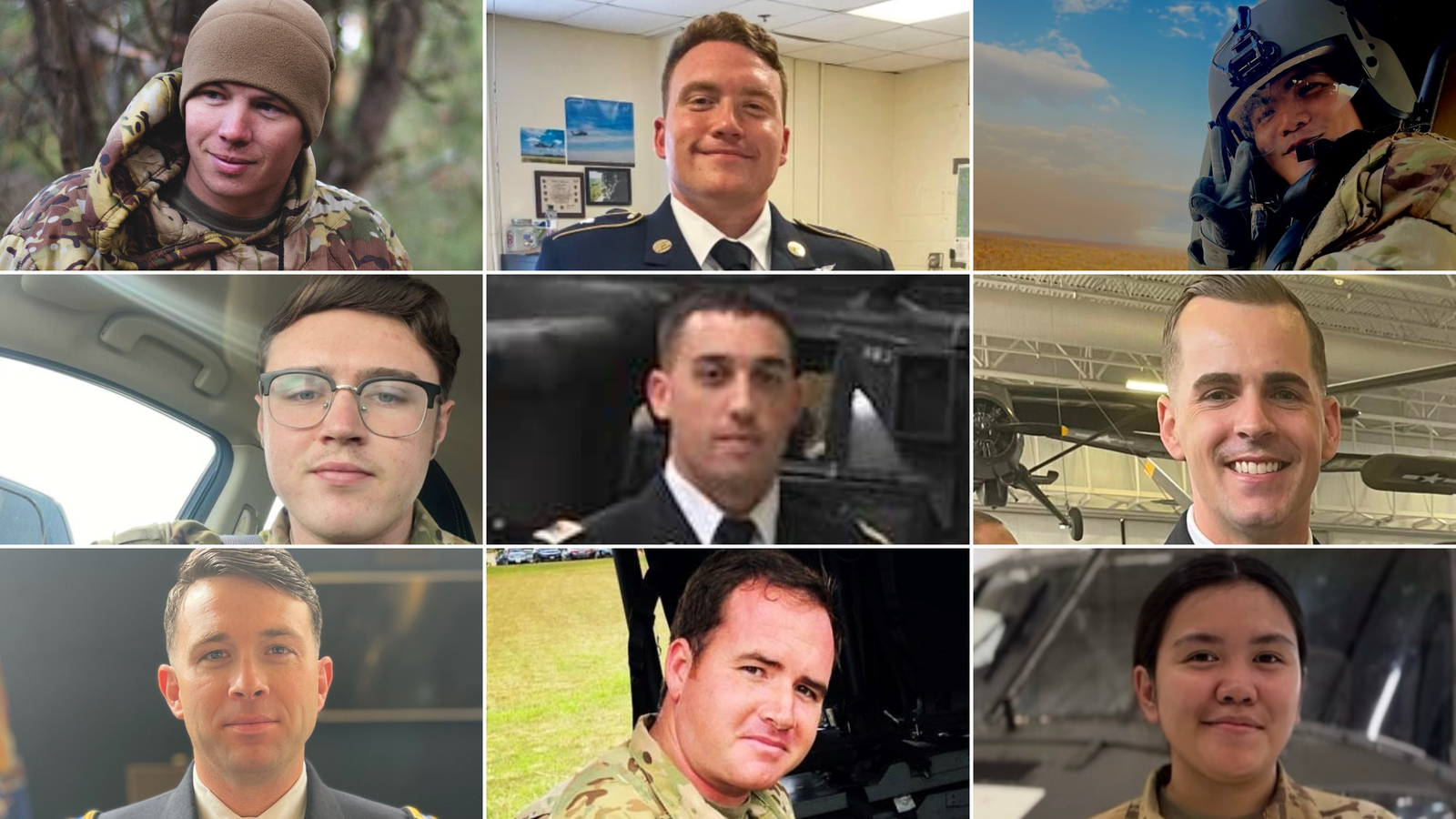 US Army identifies nine soldiers killed in Black Hawk training accident ...