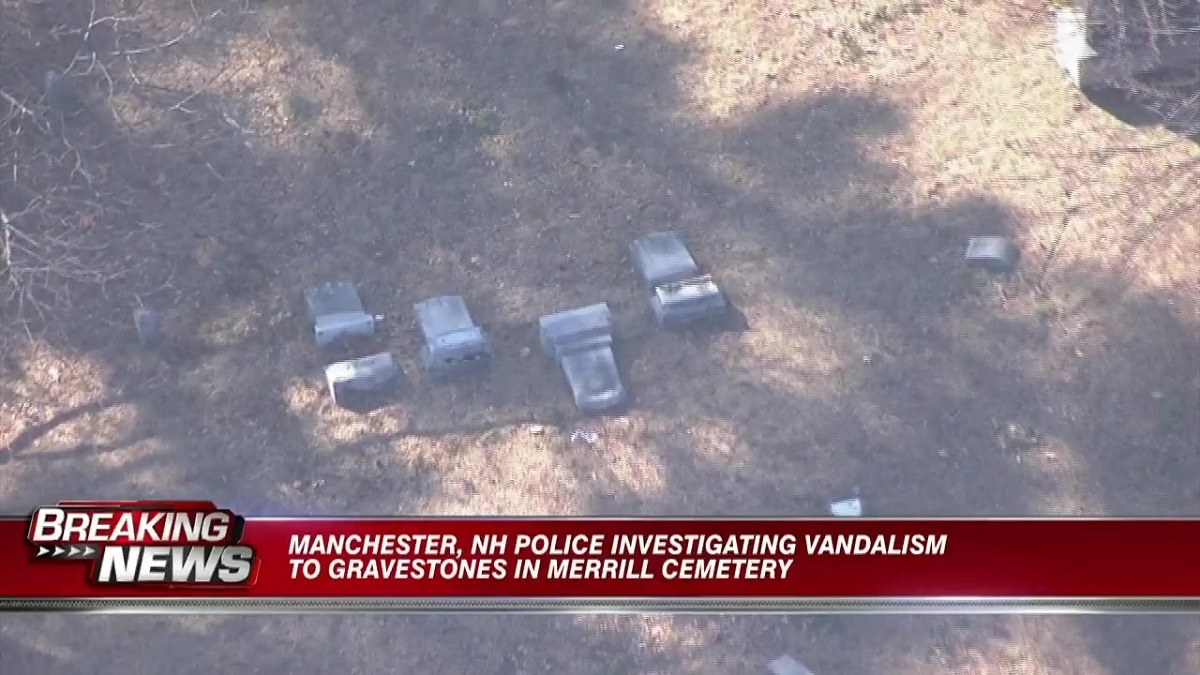 Manchester, N.H. police investigating vandalism at cemetery - Boston ...