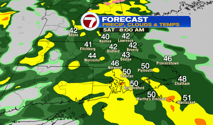 Rain into tomorrow, storms possible - Boston News, Weather, Sports ...