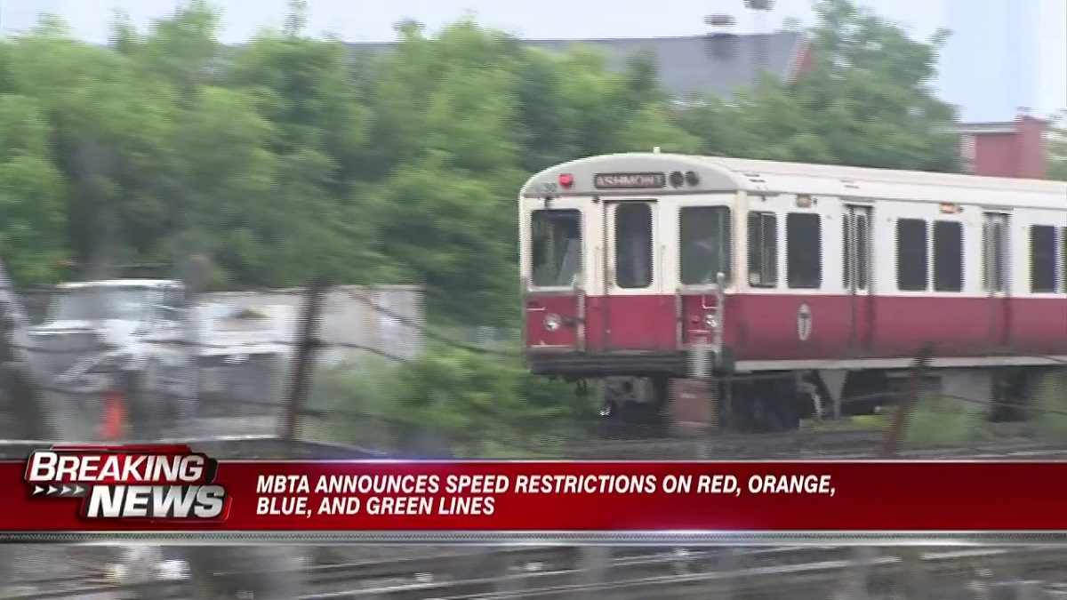 MBTA announces new speed restrictions on Red, Orange, Blue and Green ...