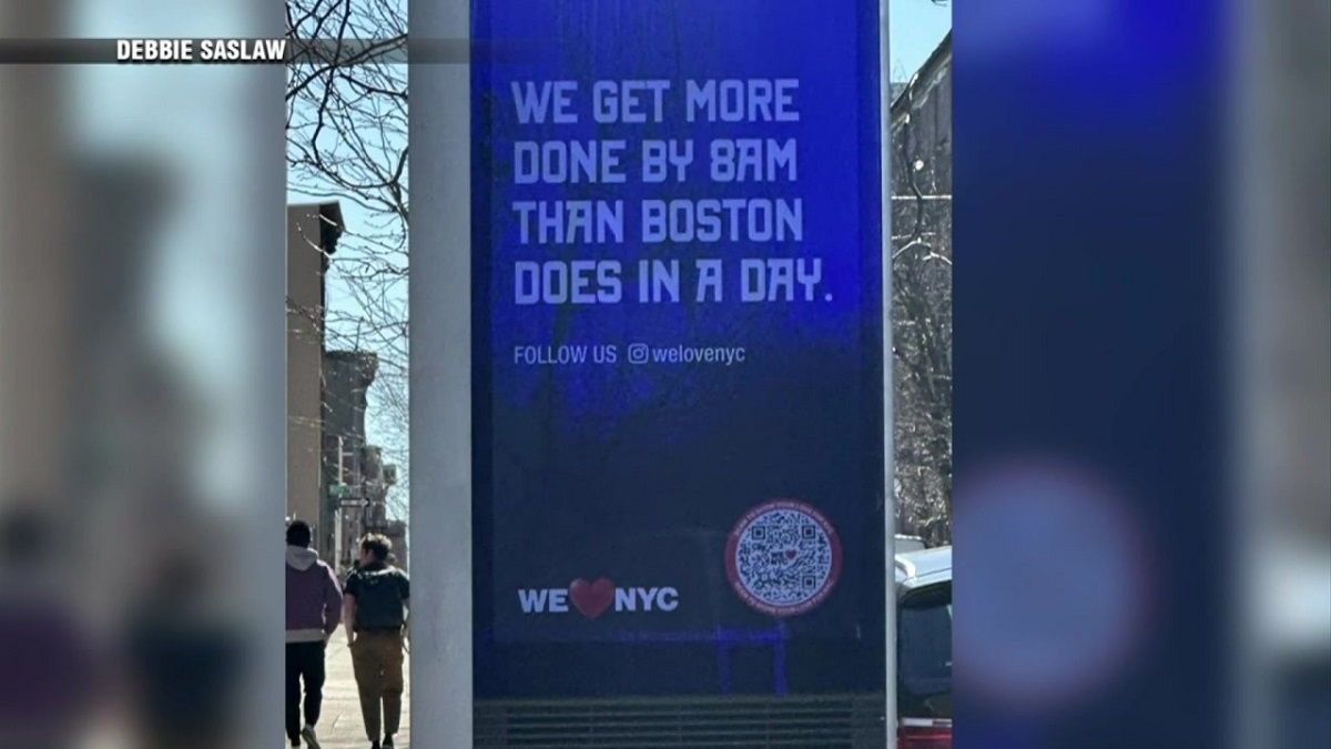 Bostonians react to New York ad taking apparent dig at Boston - Boston ...
