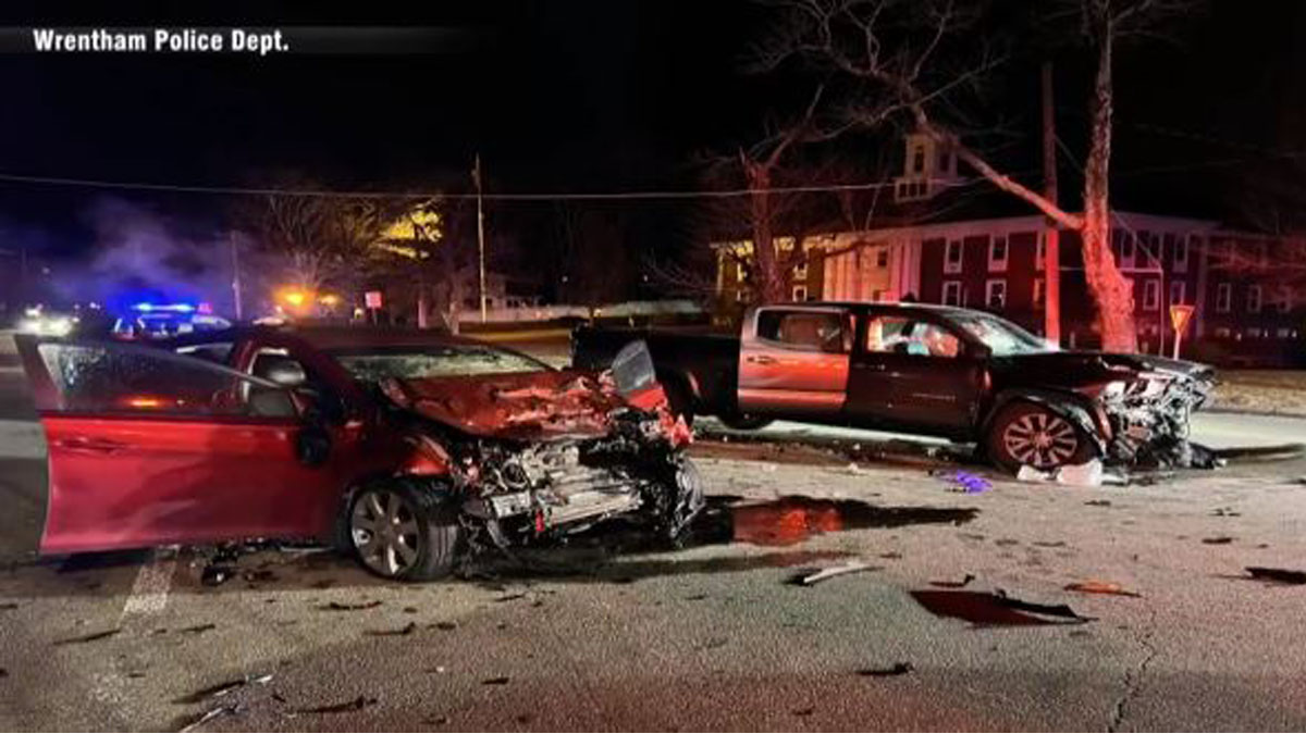 Police investigating violent head-on crash in Wrentham - Boston News ...