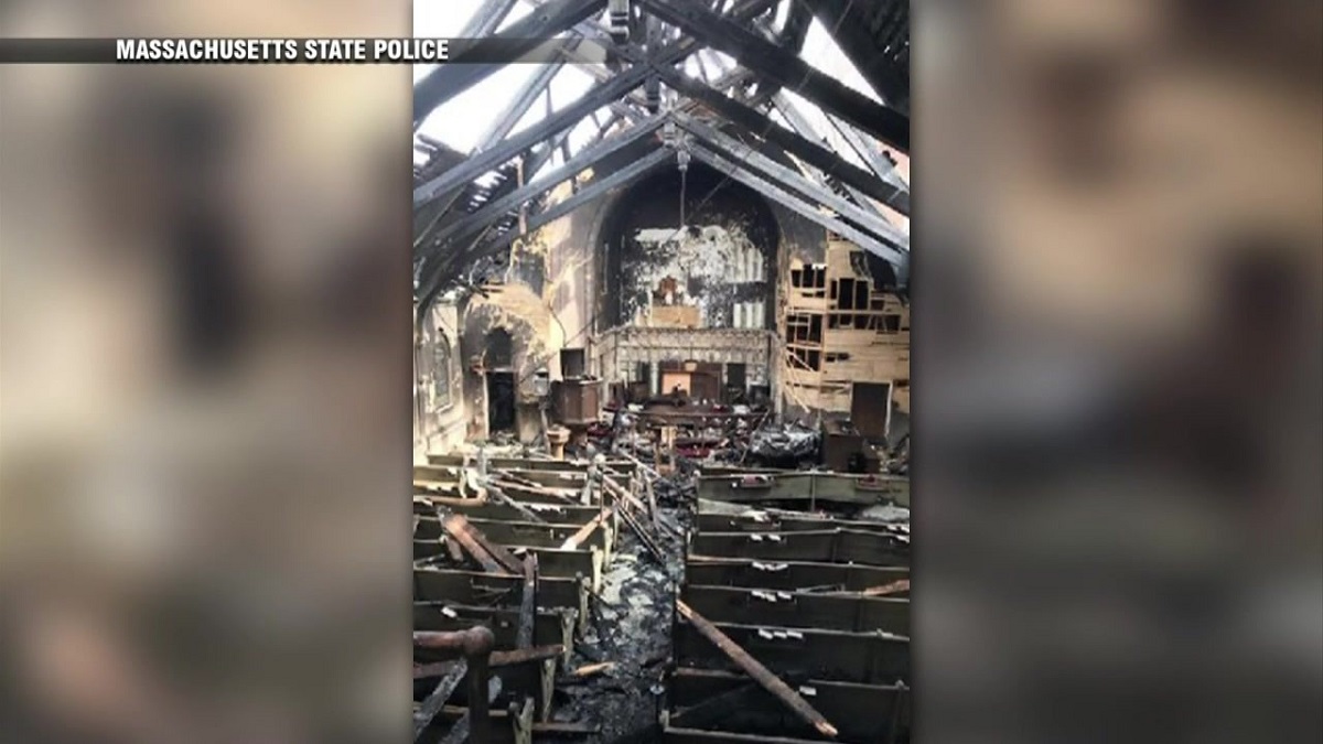 Easter Sunday fire at Cambridge church being investigated as arson, FBI ...
