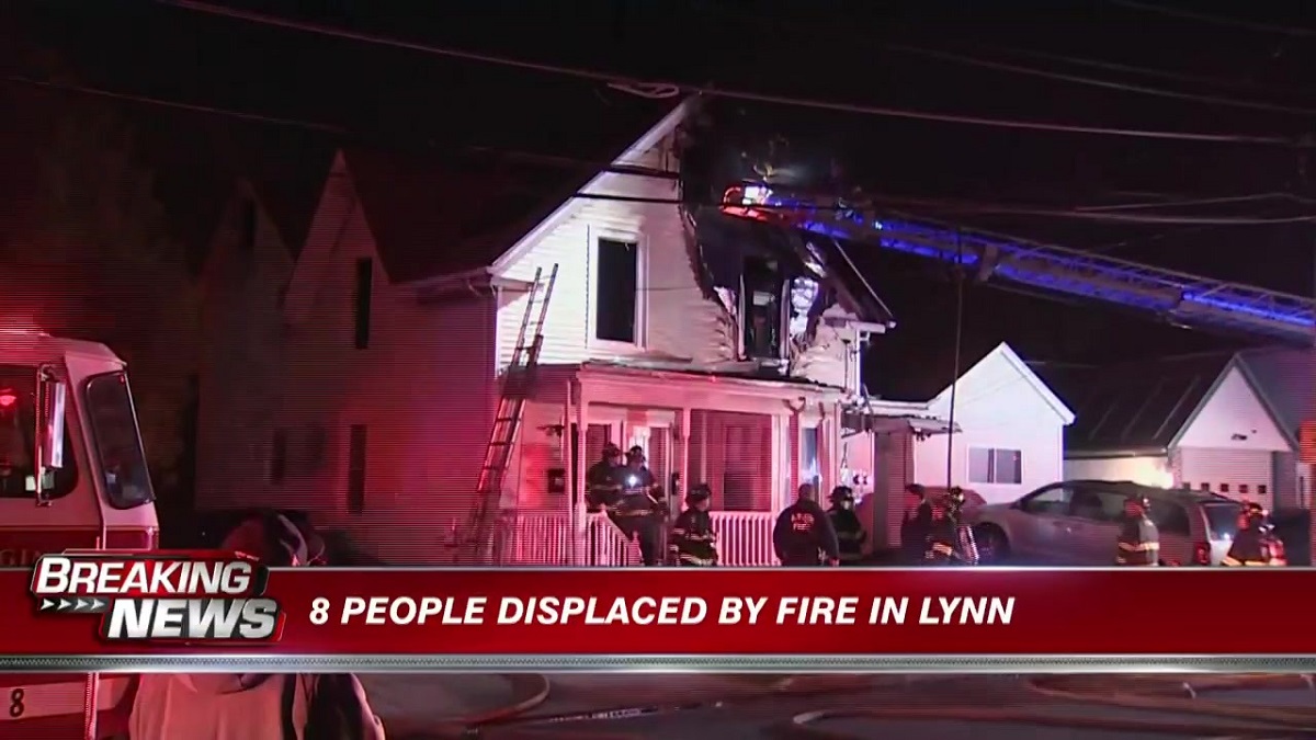 8 people displaced following house fire in Lynn - Boston News, Weather ...