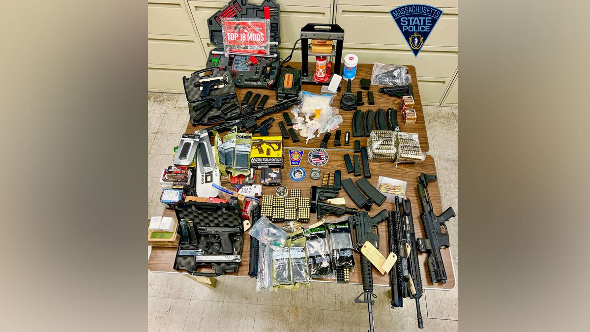 Trove Of ‘ghost Guns Fentanyl Seized In Brockton As Police Arrest