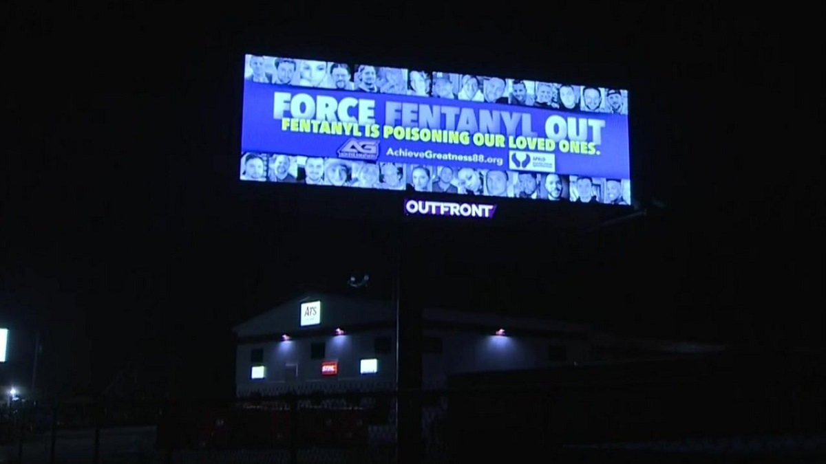 New billboard aims to raise awareness of fentanyl’s dangers - Boston ...