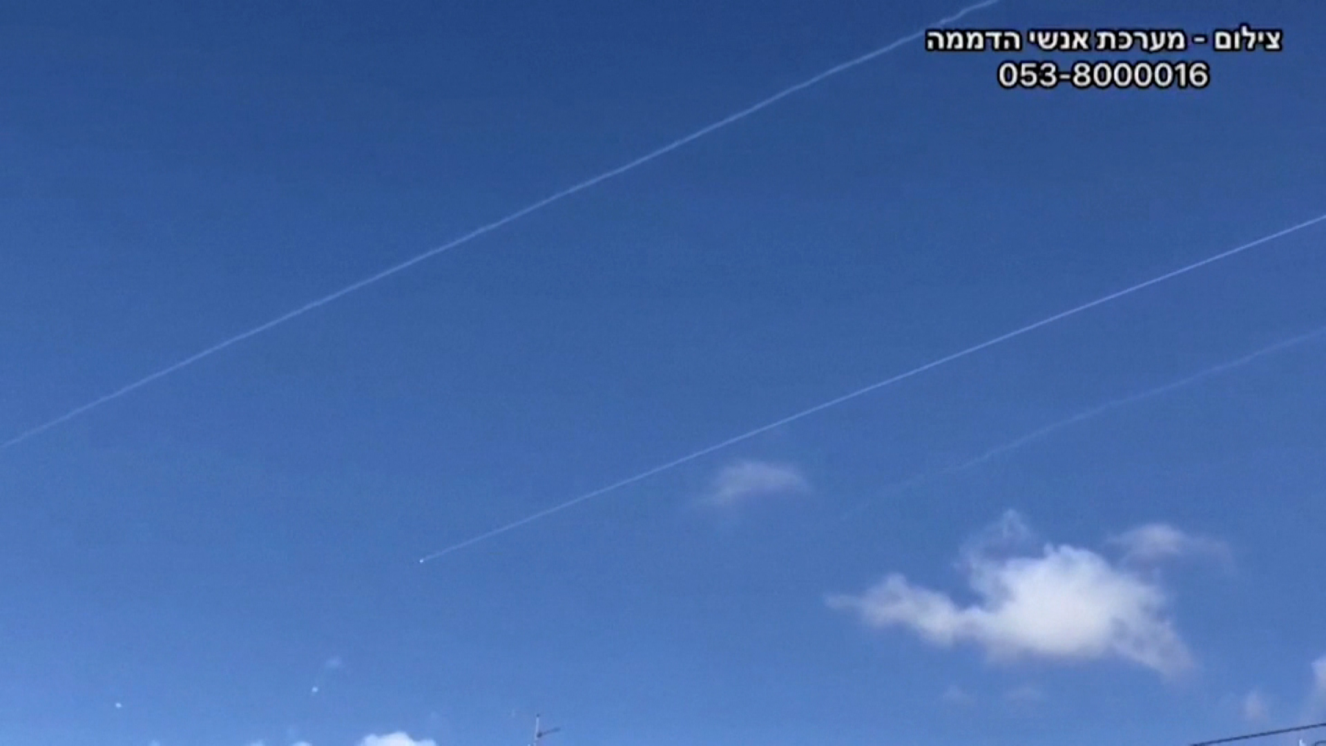 Israel launches strikes in Gaza after barrage of rockets fired from ...