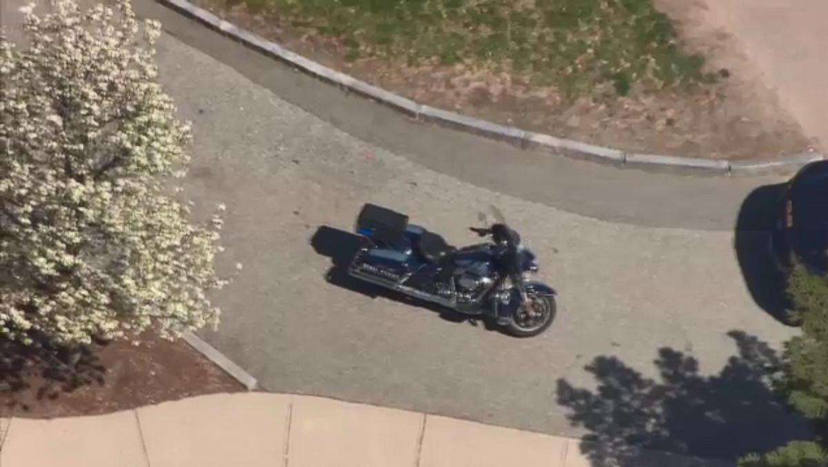 State trooper on motorcycle left with minor injuries after being struck ...