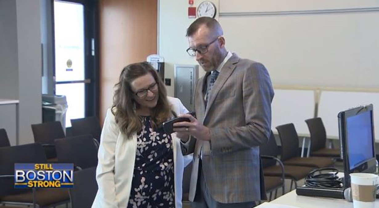 Still Boston Strong: Marathon survivor reunites with surgeon who ...