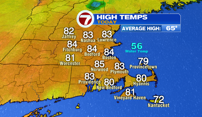 Warm Saturday, seasonable Sunday - Boston News, Weather, Sports | WHDH ...