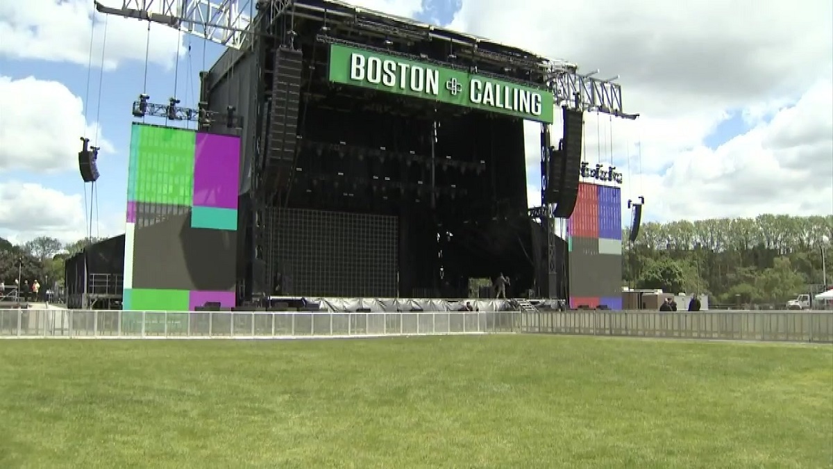 Preparations underway for 2023 Boston Calling - Boston News, Weather ...