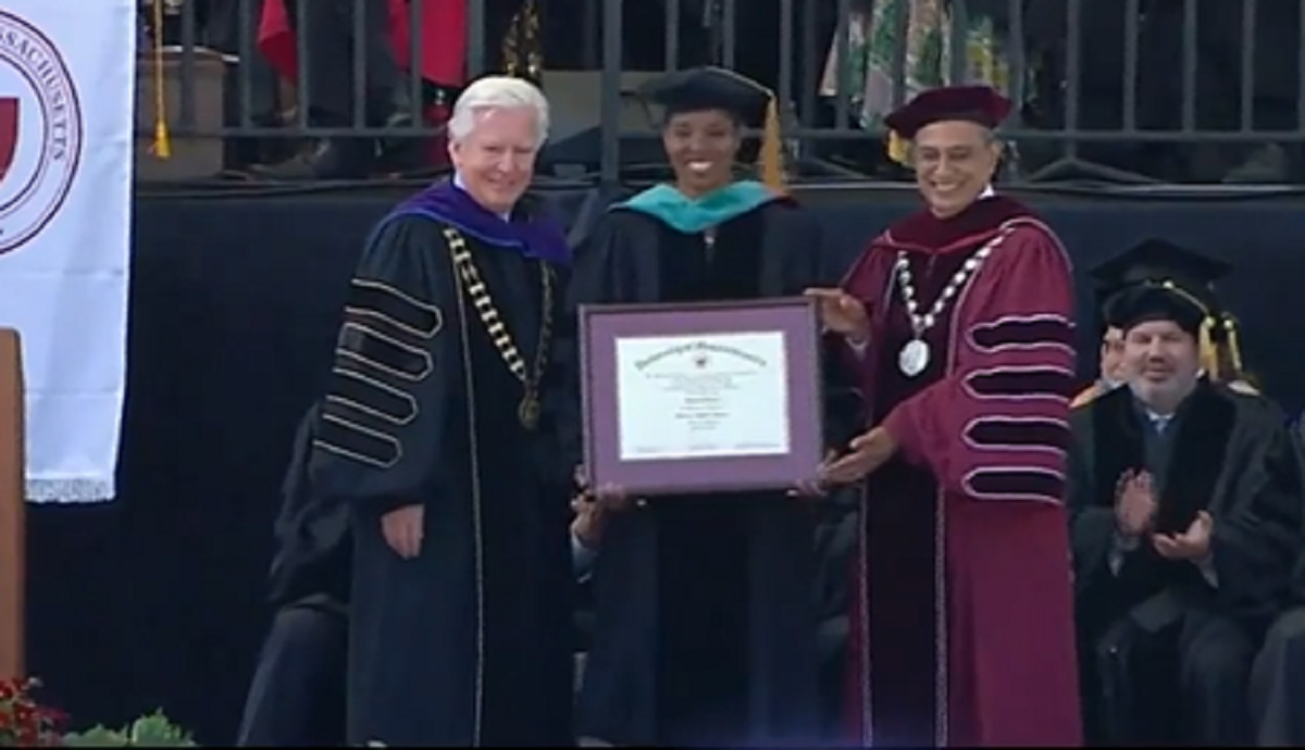 Soccer legend Briana Scurry offers words of encouragement to UMass ...