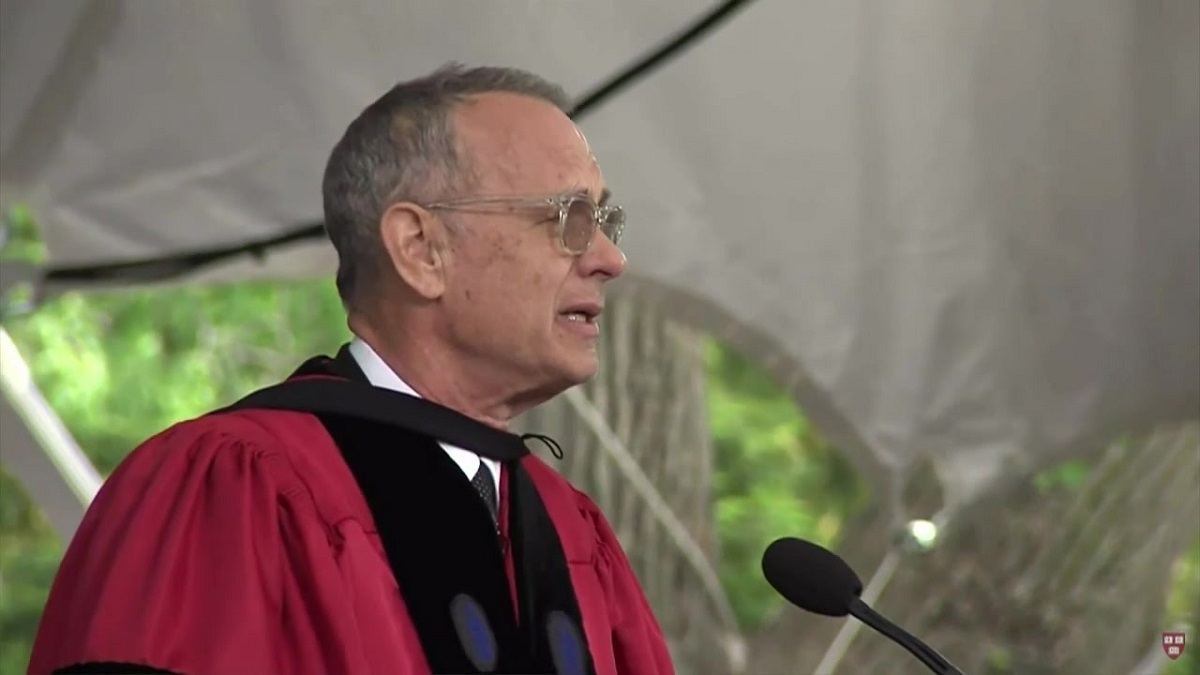Actor Tom Hanks delivers Class of 2023 commencement at Harvard - Boston ...