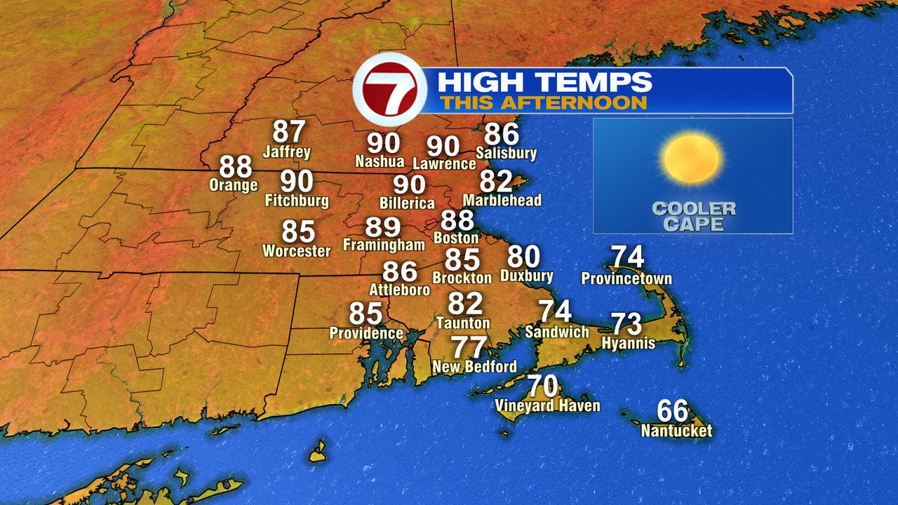 Summer’s Sun, Soaring Temps - Boston News, Weather, Sports | WHDH 7News