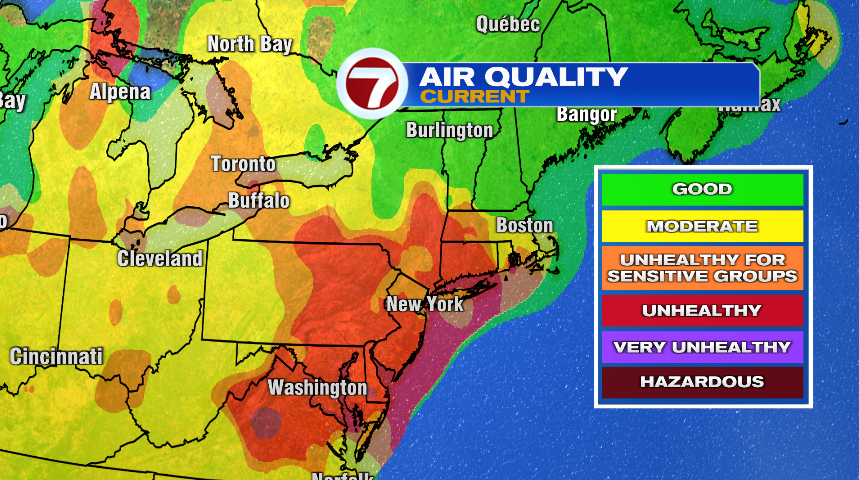 Improving Smoke and Improving Temperatures - Boston News, Weather ...