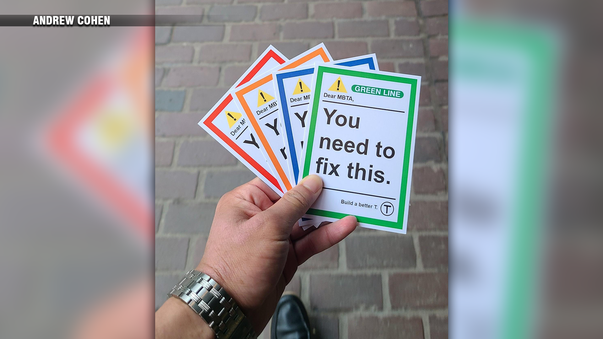 Pair of friends develop new way for MBTA riders to express frustrations ...