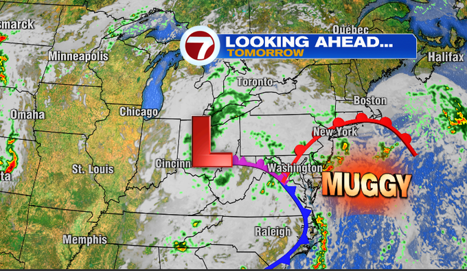 Muggy and warm end to the week - Boston News, Weather, Sports | WHDH 7News