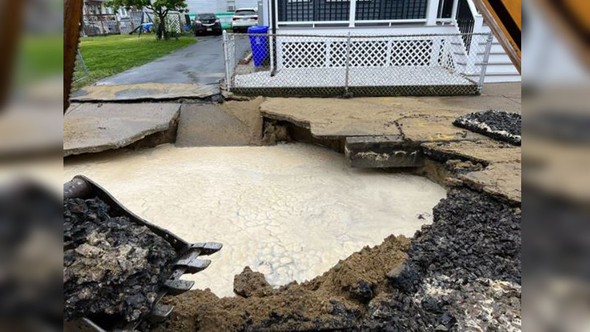 Crews responding to water main break in Malden - Boston News, Weather ...