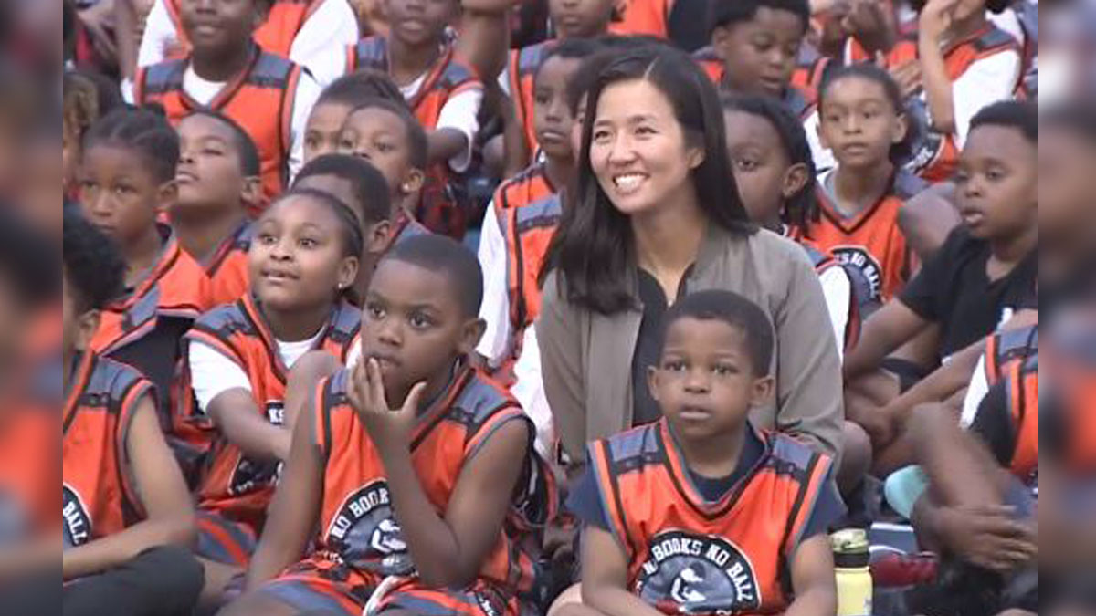 No Books No Ball program holds annual kickoff - Boston News, Weather ...