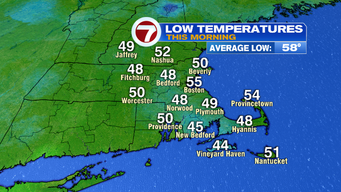 Isolated storms today, warmer Sunday - Boston News, Weather, Sports ...