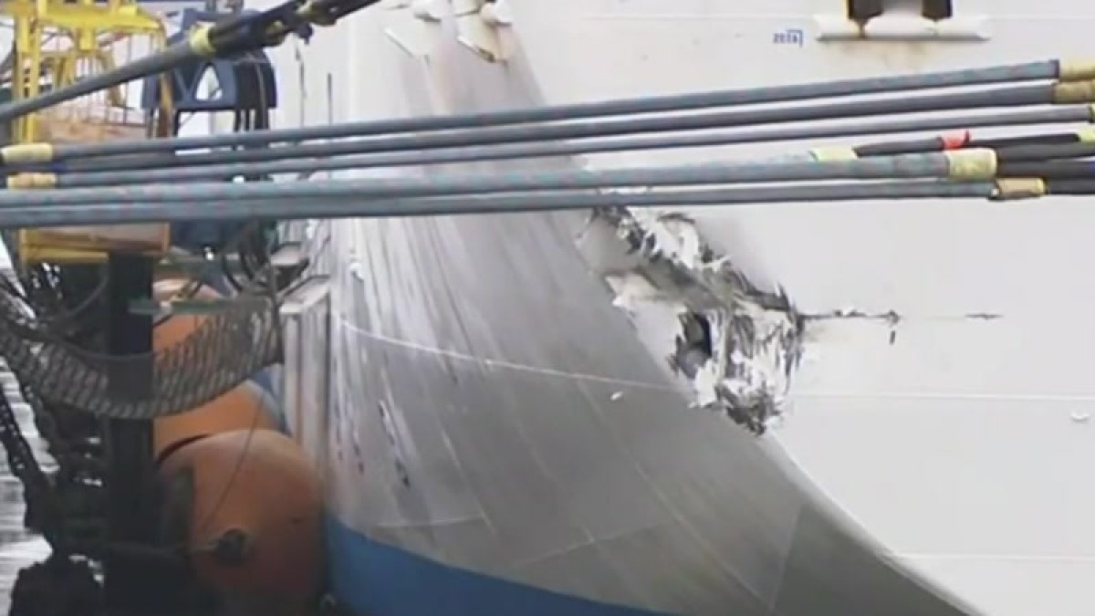 ‘We were spinning pretty quick’: Ruby Princess cruise ship crashes into ...