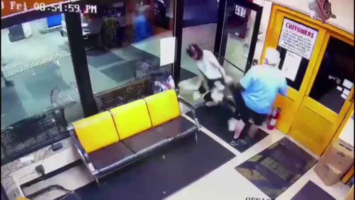 Watch Shocking Video Shows Gas Station Worker Attacked Robbed In