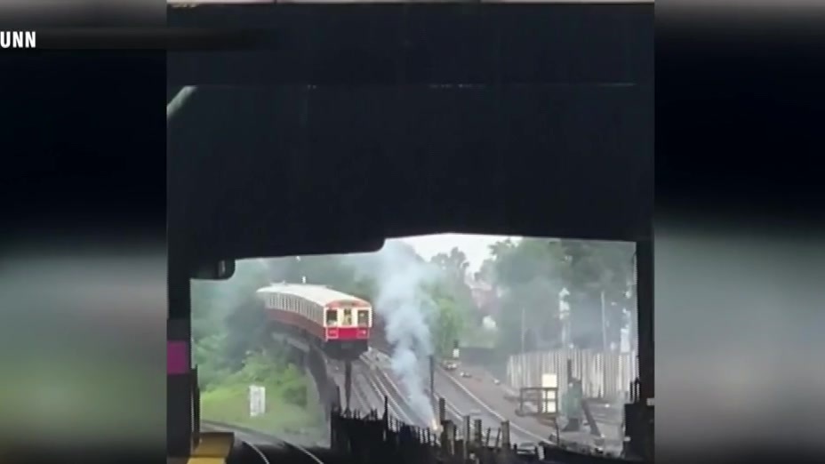 Fire on Red Line tracks near JFK/UMass T station causes delays - Boston ...