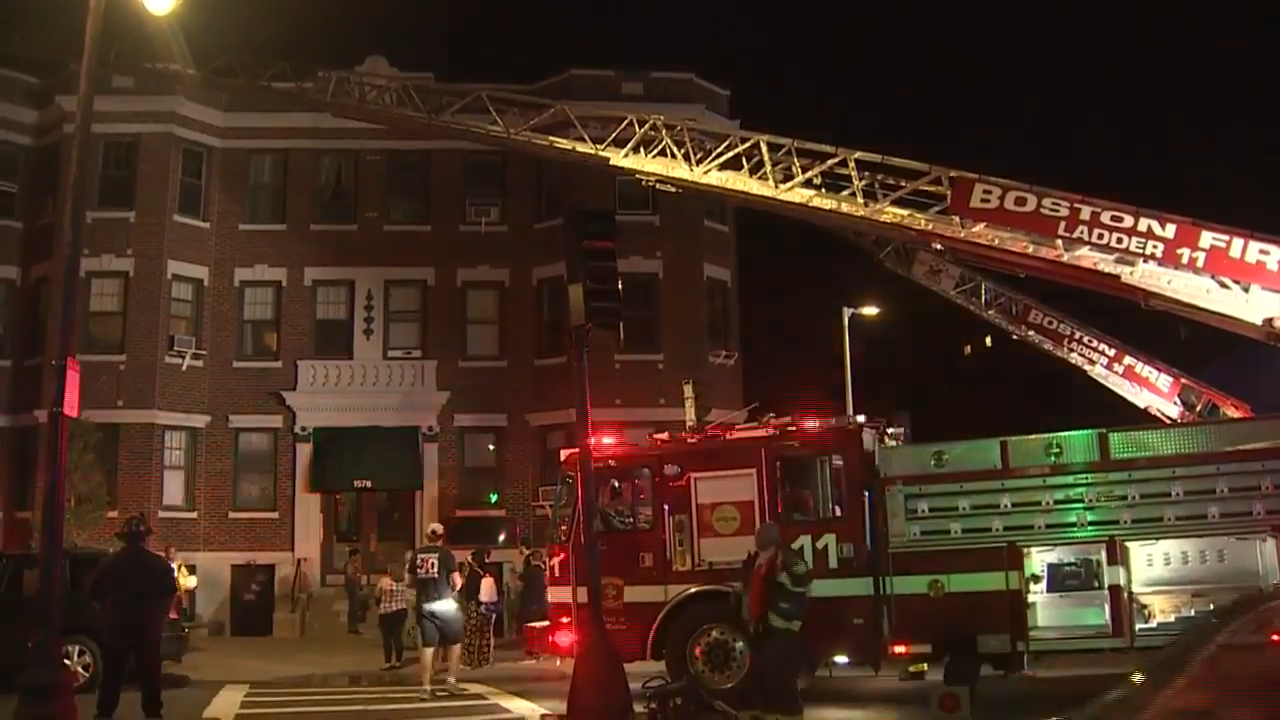 Crews investigating apartment fire on Comm. Ave. - Boston News, Weather ...