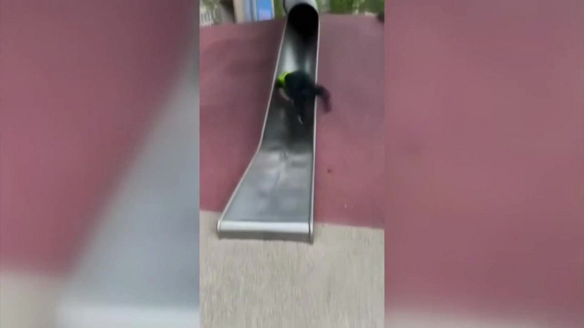 Michelle Wu addresses video of Boston police officer falling from slide ...